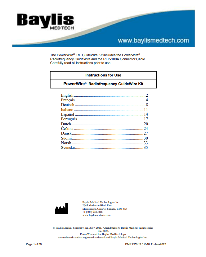Resources - Baylis Medical Technologies